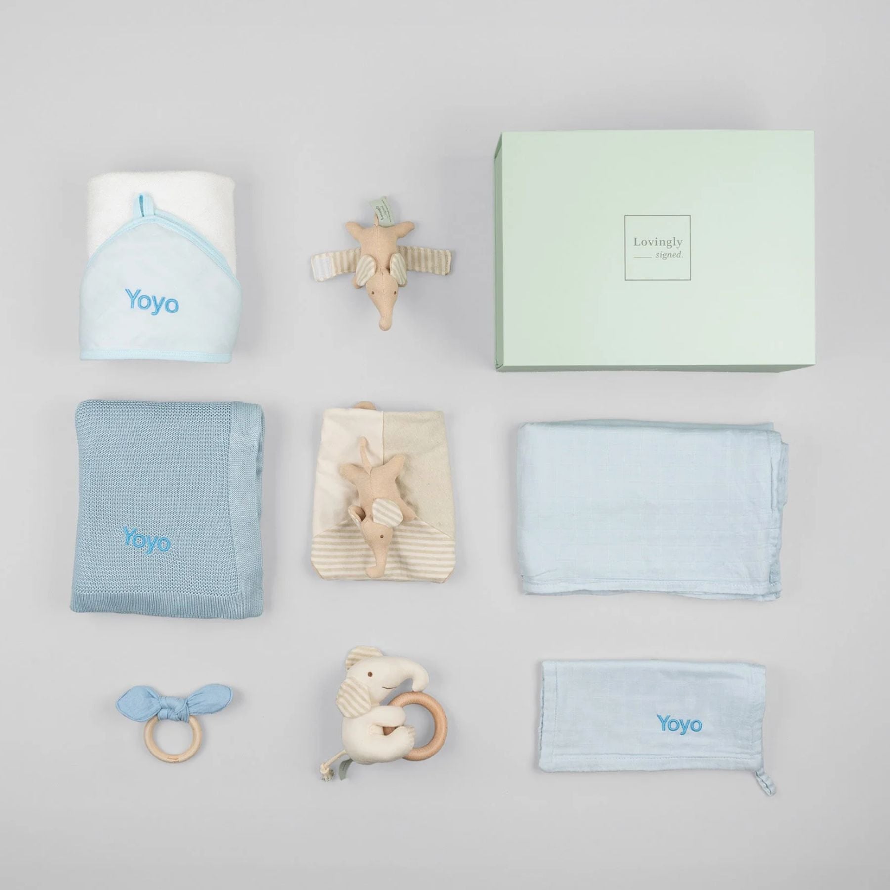 Little Elephant Bamboo Delights Gift Set (Multiple Colour Options ...
